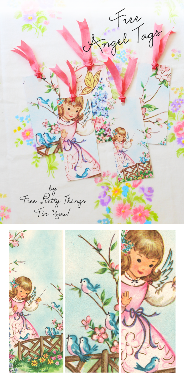 Free Angel Tags! - Free Pretty Things For You