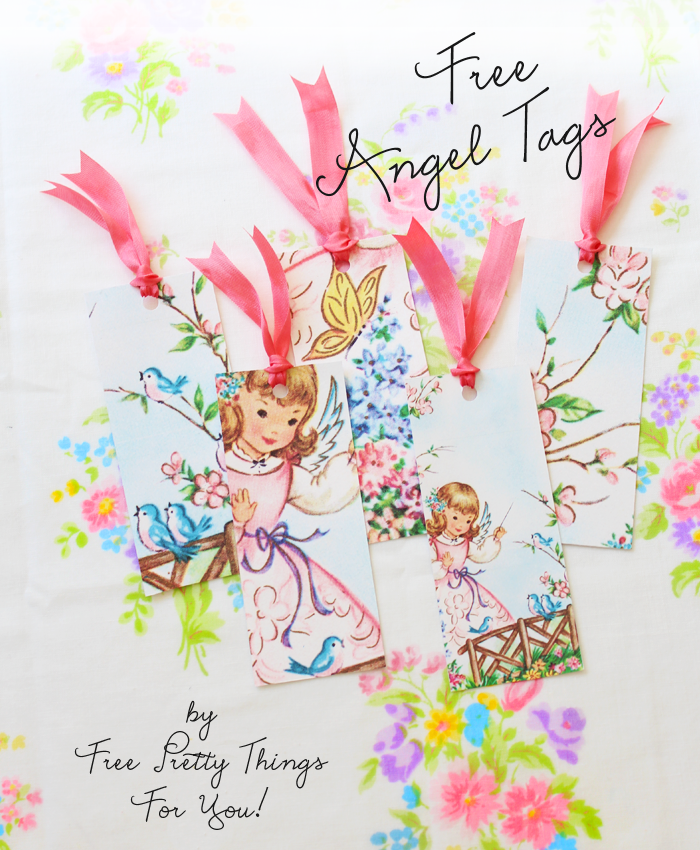 Free Angel Tags! - Free Pretty Things For You