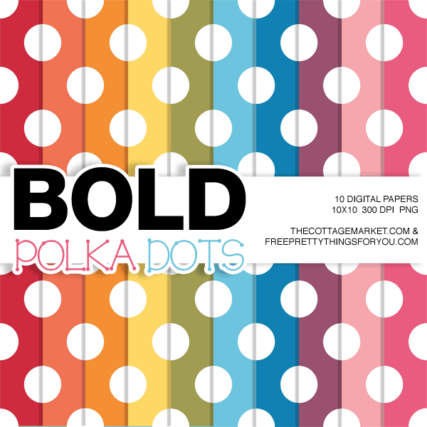 Free Digital Scrapbooking Paper: Bold Stripes - Free Pretty Things For You