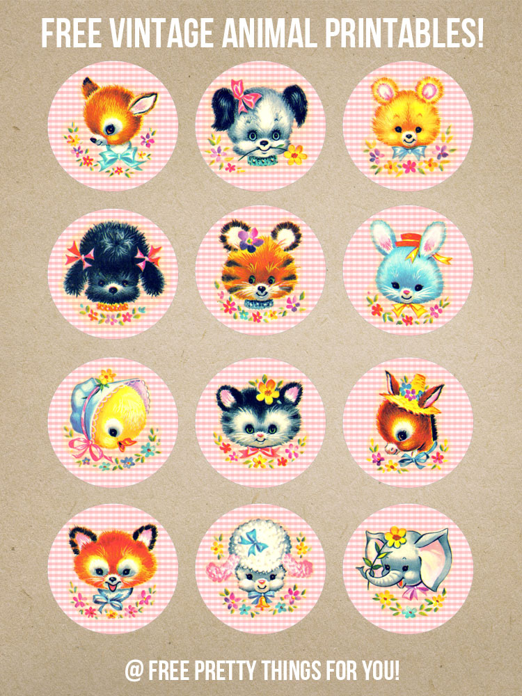Printing Cute Baby Animals
