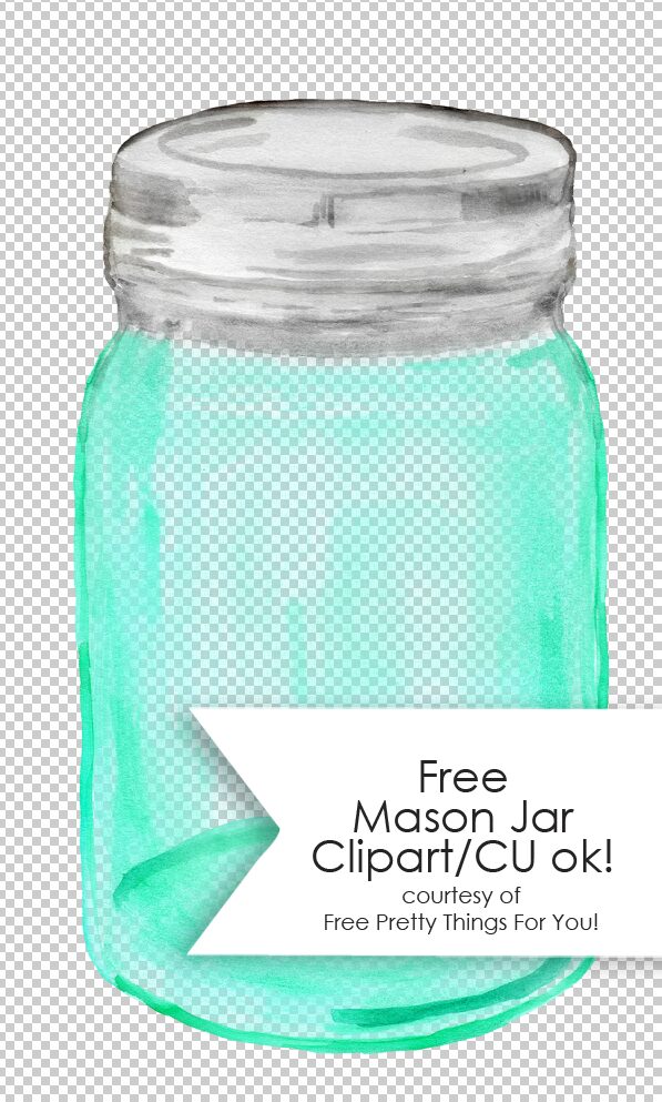 Ball Mason Jar Clipart