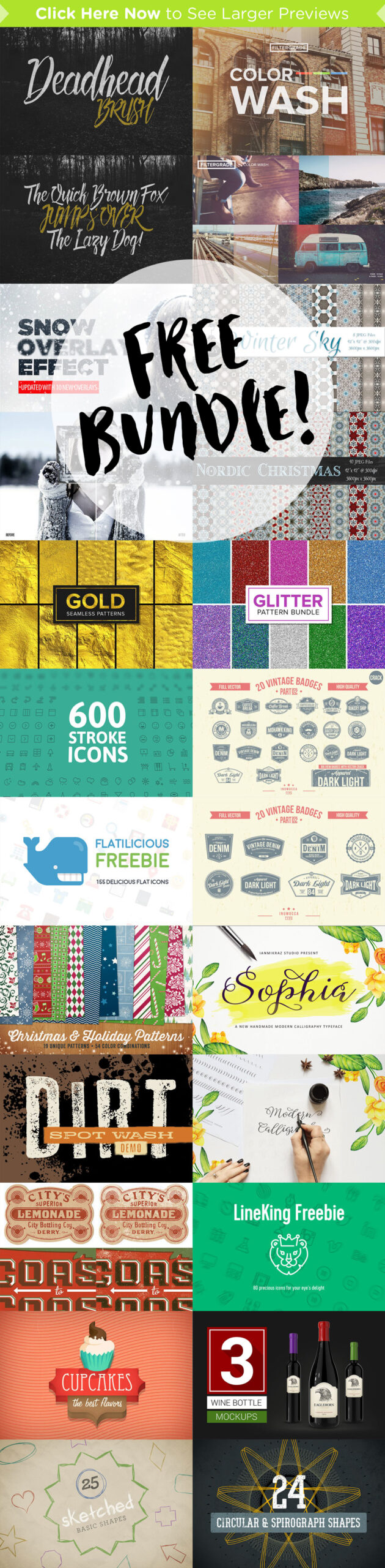 Free Bundle- My Design Deals! - Free Pretty Things For You