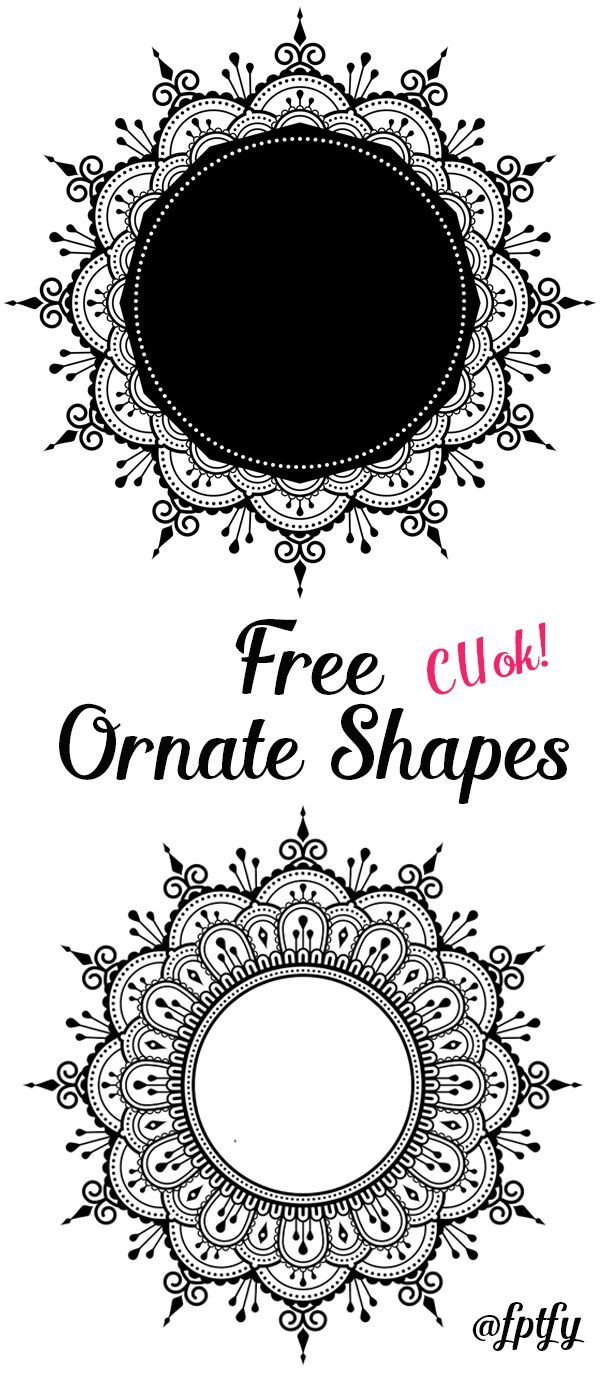 Free Ornate Frames - Pretty! - Free Pretty Things For You