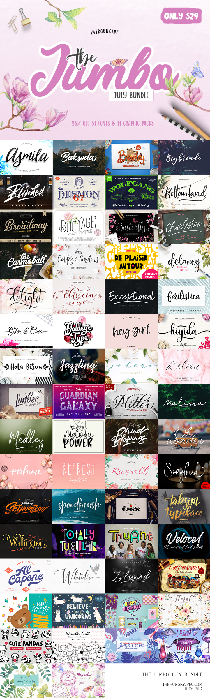 Free Bohemian Digital Papers by The Jumbo July Bundle - Free Pretty ...