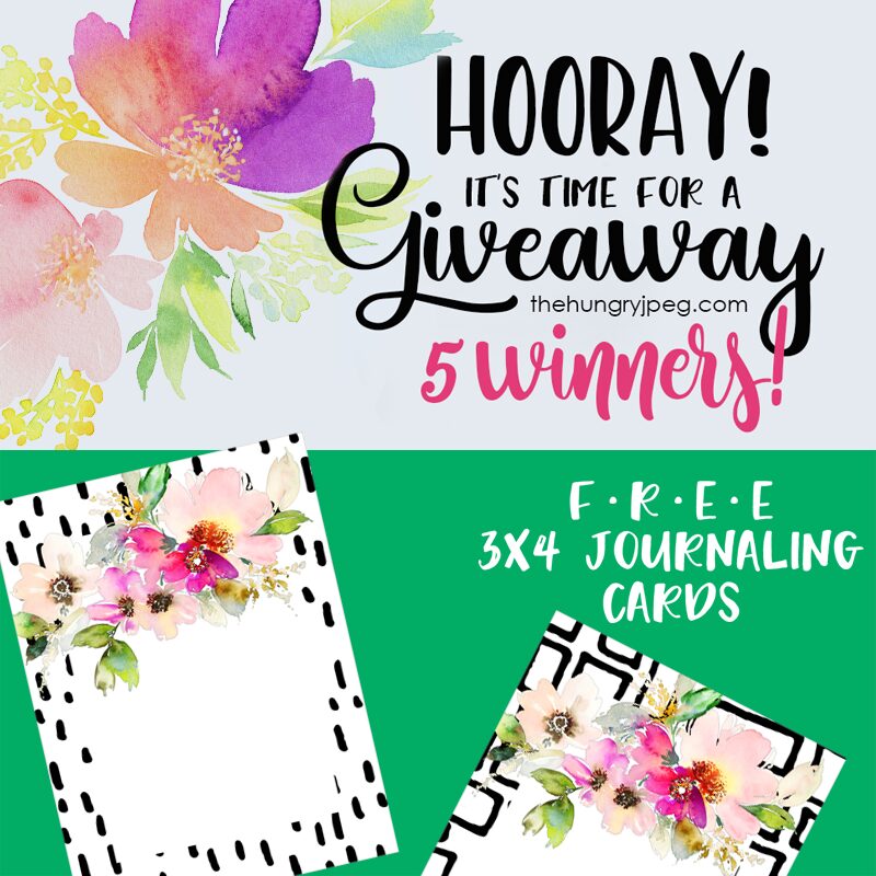 Free Printable Project Life Journaling Card Insert Sets Archives - Free ...