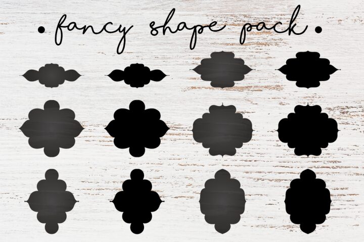 The Pretty Grafik Pack and Free Fancy Shapes! - Free Pretty Things For You
