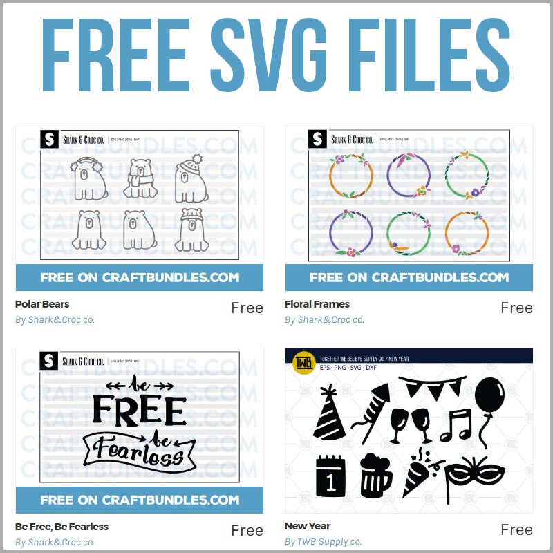 New Free SVG Cutting Files - Free Pretty Things For You