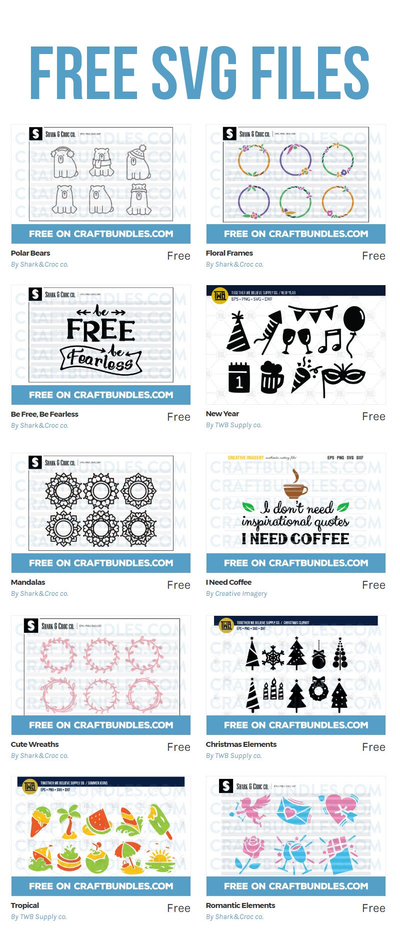 New Free SVG Cutting Files - Free Pretty Things For You