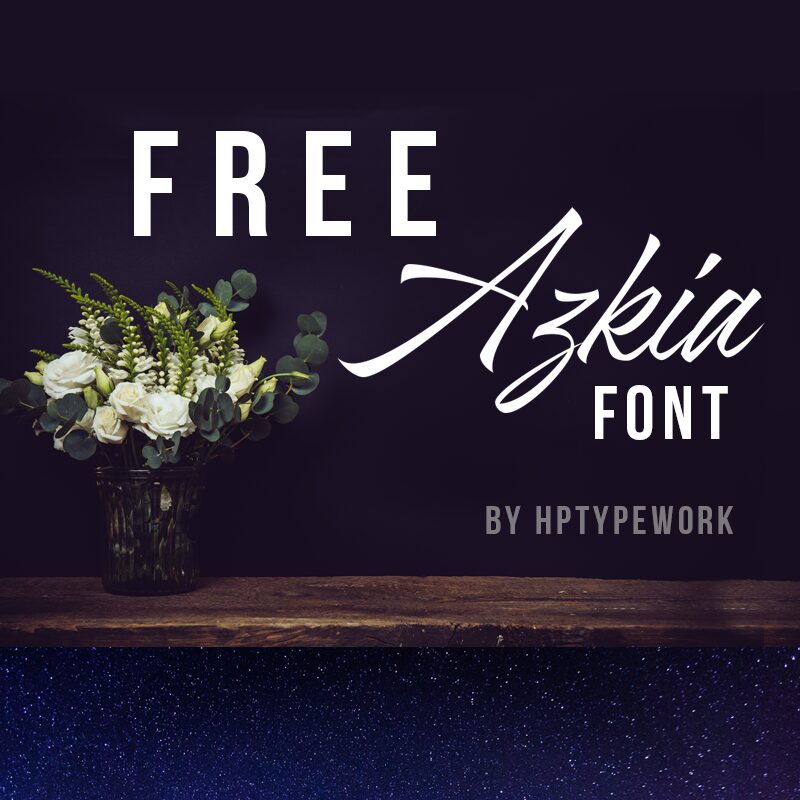 Free Azkia Font - Free Pretty Things For You