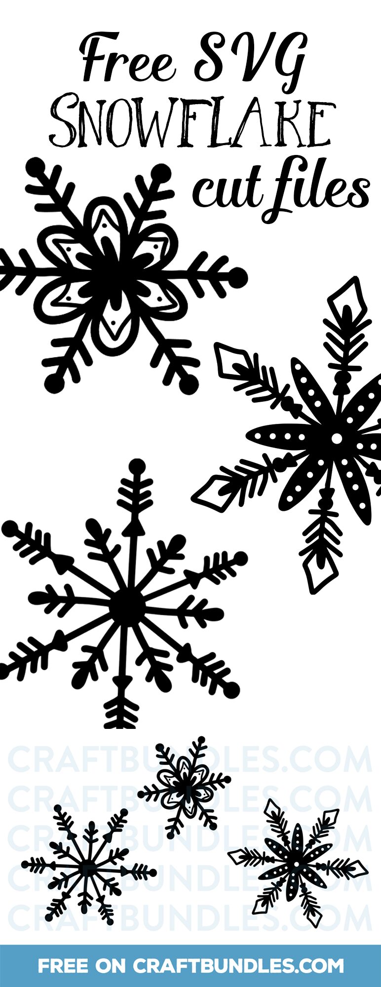 Free SVG Snowflake Cut Files - Free Pretty Things For You