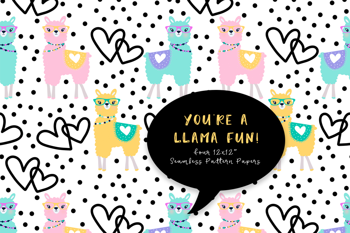 You're a Llama fun Freebie Collection! - Free Pretty Things For You