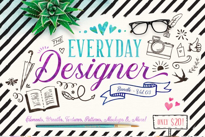 The Everyday Designer Pack & Free Designer Shapes! - Free Pretty Things ...