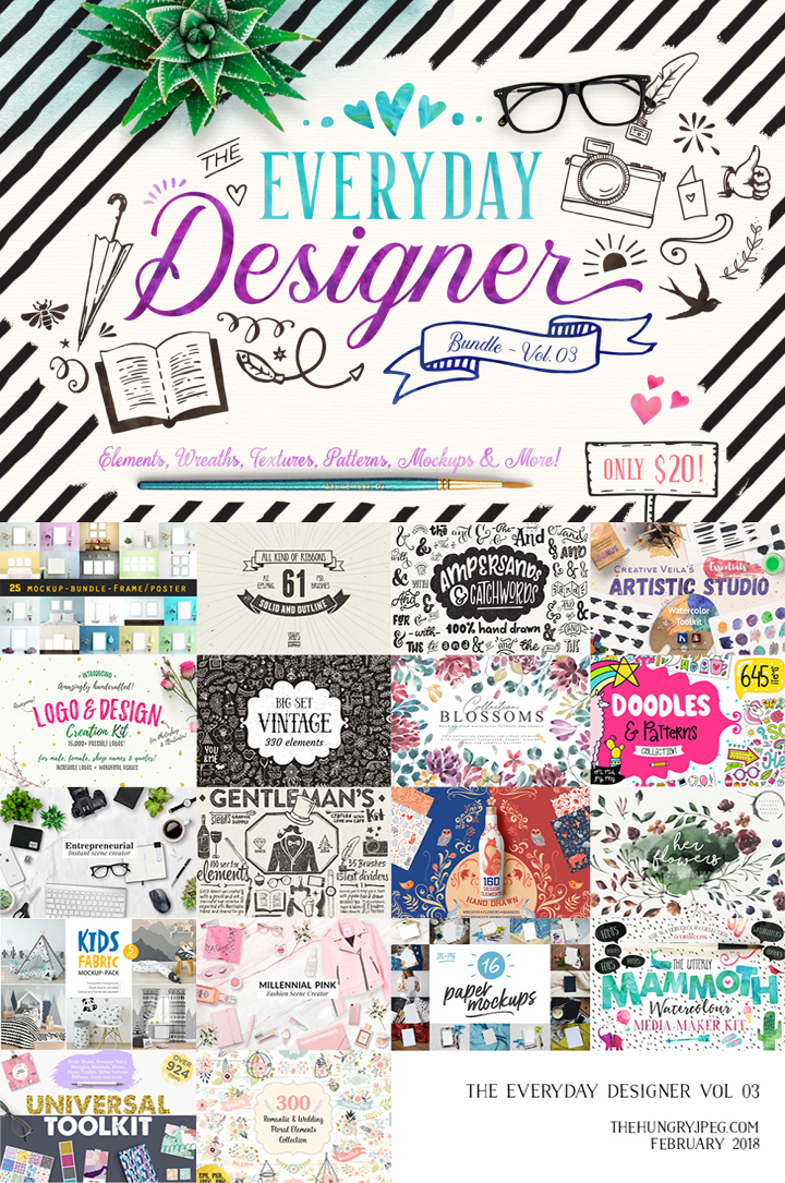 The Everyday Designer Pack & Free Designer Shapes! - Free Pretty Things ...