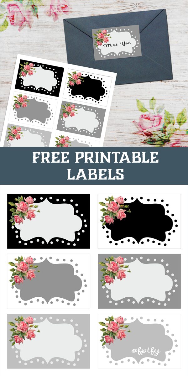 printable labels - Free Pretty Things For You