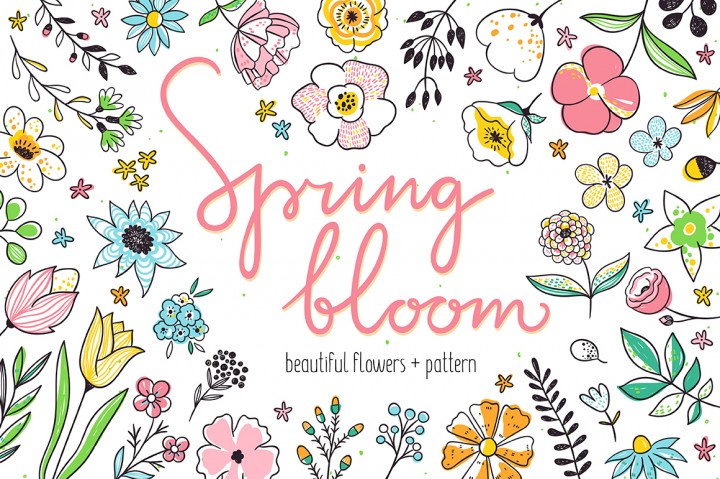 The Simply Spring Graphics Bundle
