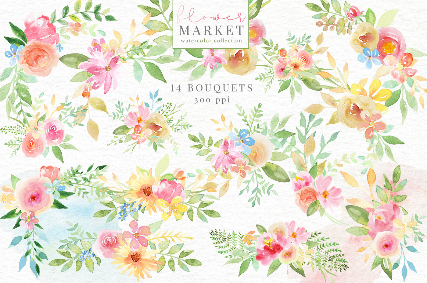 Floral banner graphics