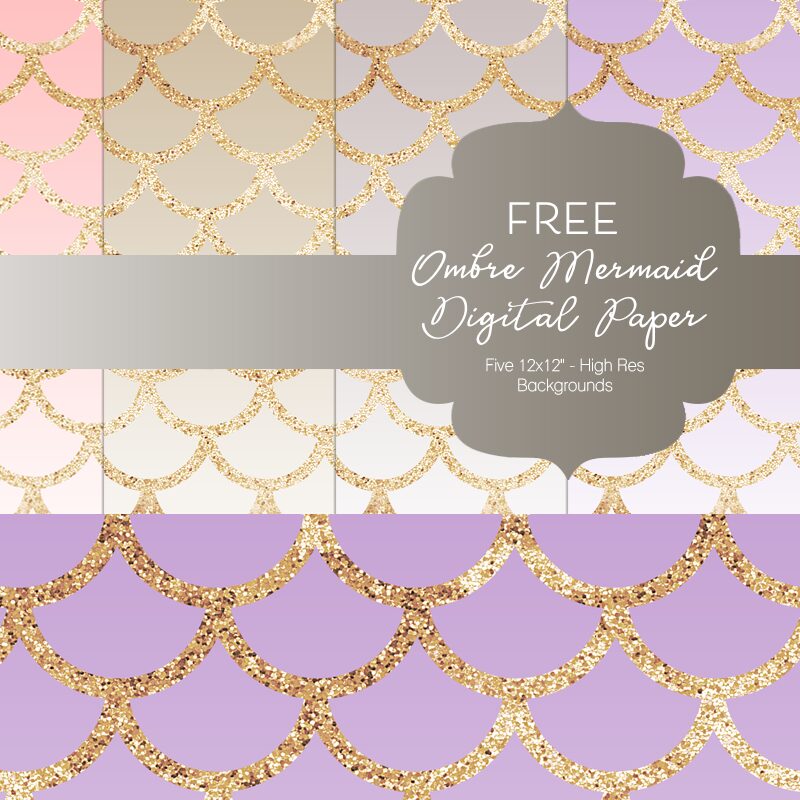 Mermaid Digital Paper