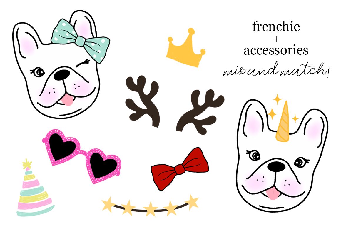 Free Frenchie Graphics and Accessories
