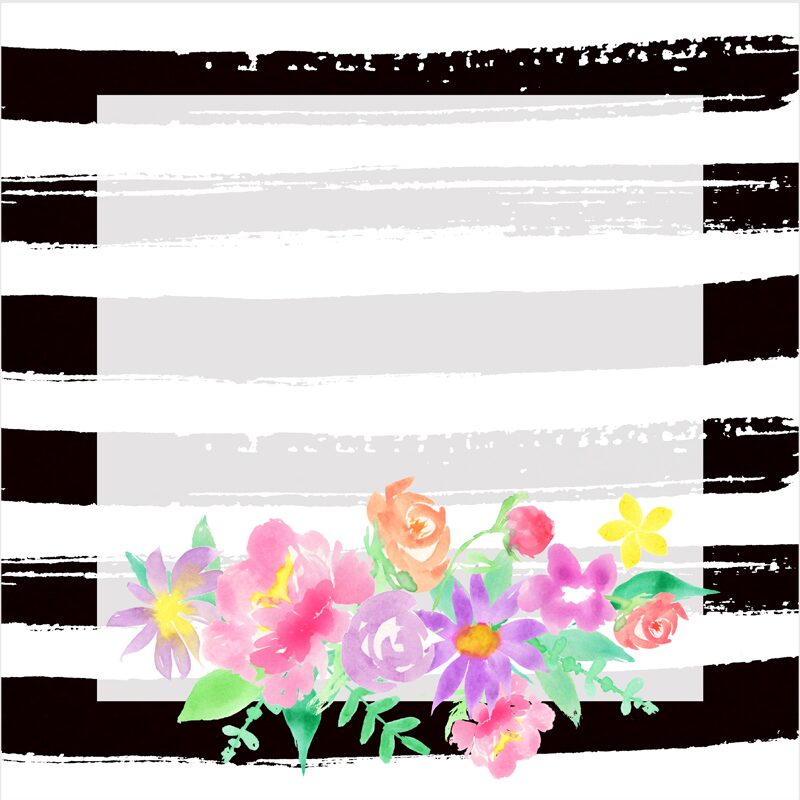 Free Spring Flowers Digital Paper Backgrounds - Free Pretty Things For You