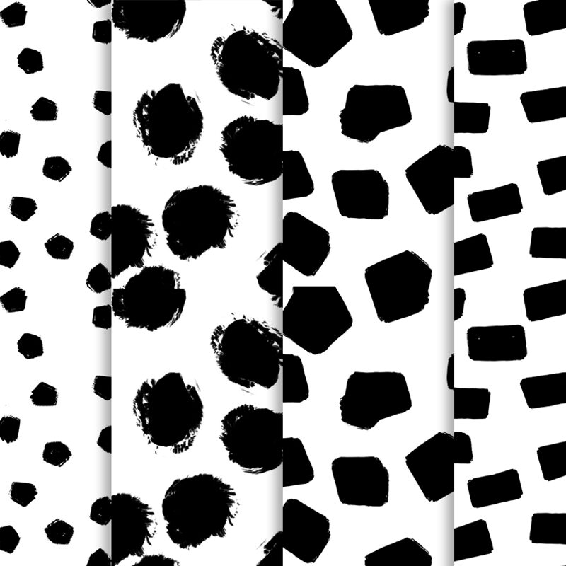 Minimal Preppy Dot Digital Paper - Free Pretty Things For You