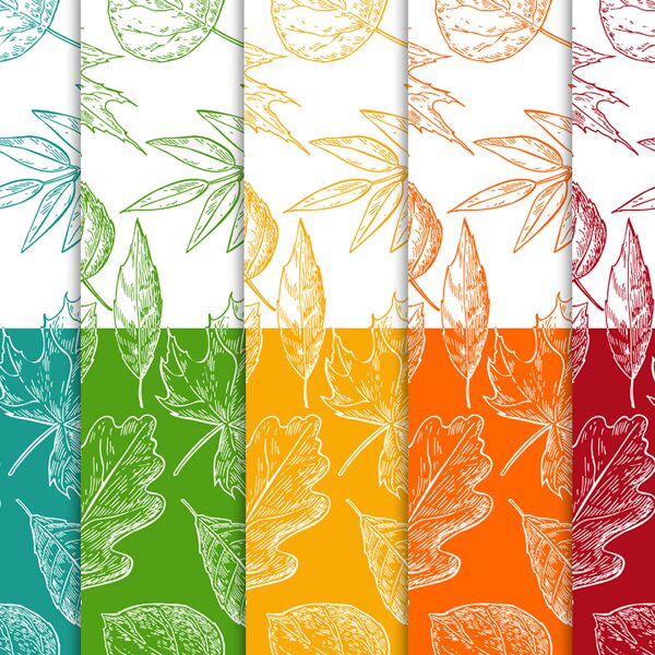 12 free colorful autumn digital papers - Free Pretty Things For You