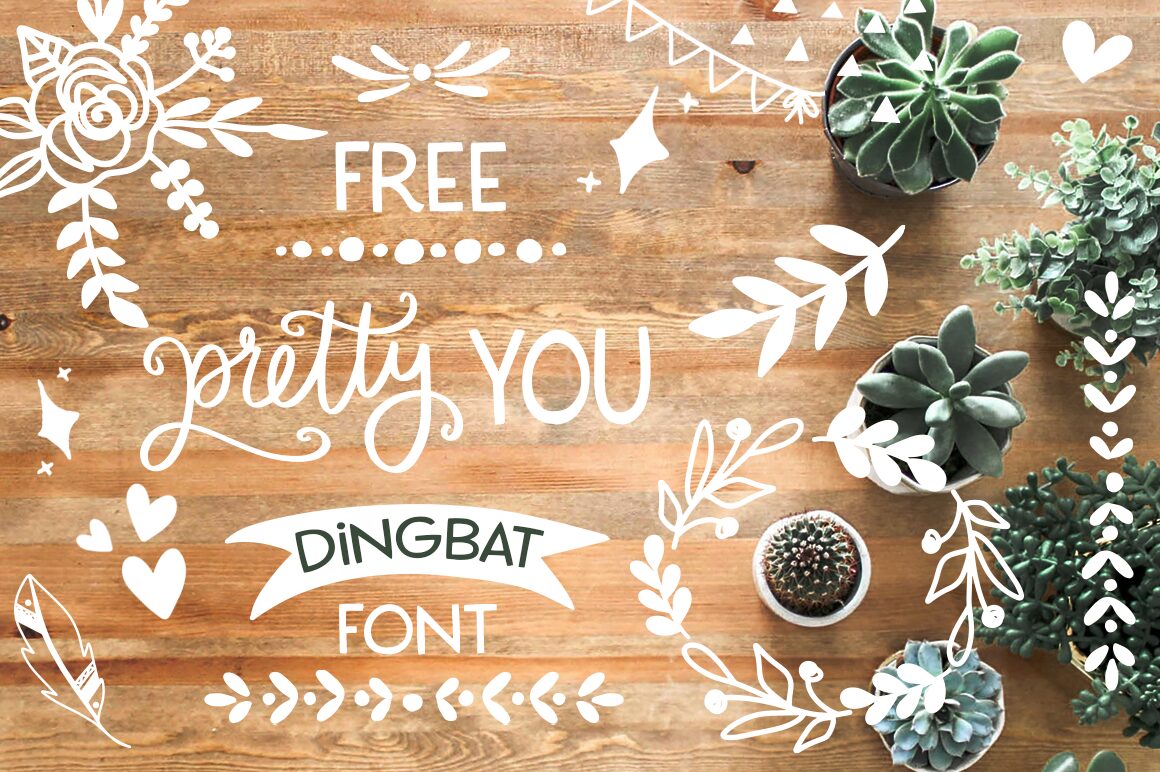 Pretty You Dingbat Font - Free Pretty Things For You