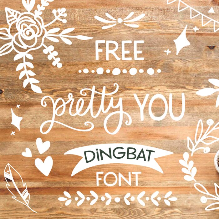 Pretty You Dingbat Font - Free Pretty Things For You