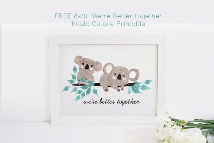 Free Koala Digital Papers Clipart - Free Pretty Things For You