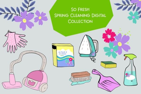 Spring Cleaning Graphics - Free Pretty Things For You