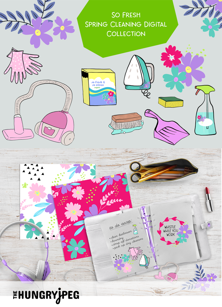 Spring Cleaning Graphics - Free Pretty Things For You