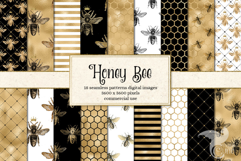 Queen Bee Free Digital Papers - Free Pretty Things For You