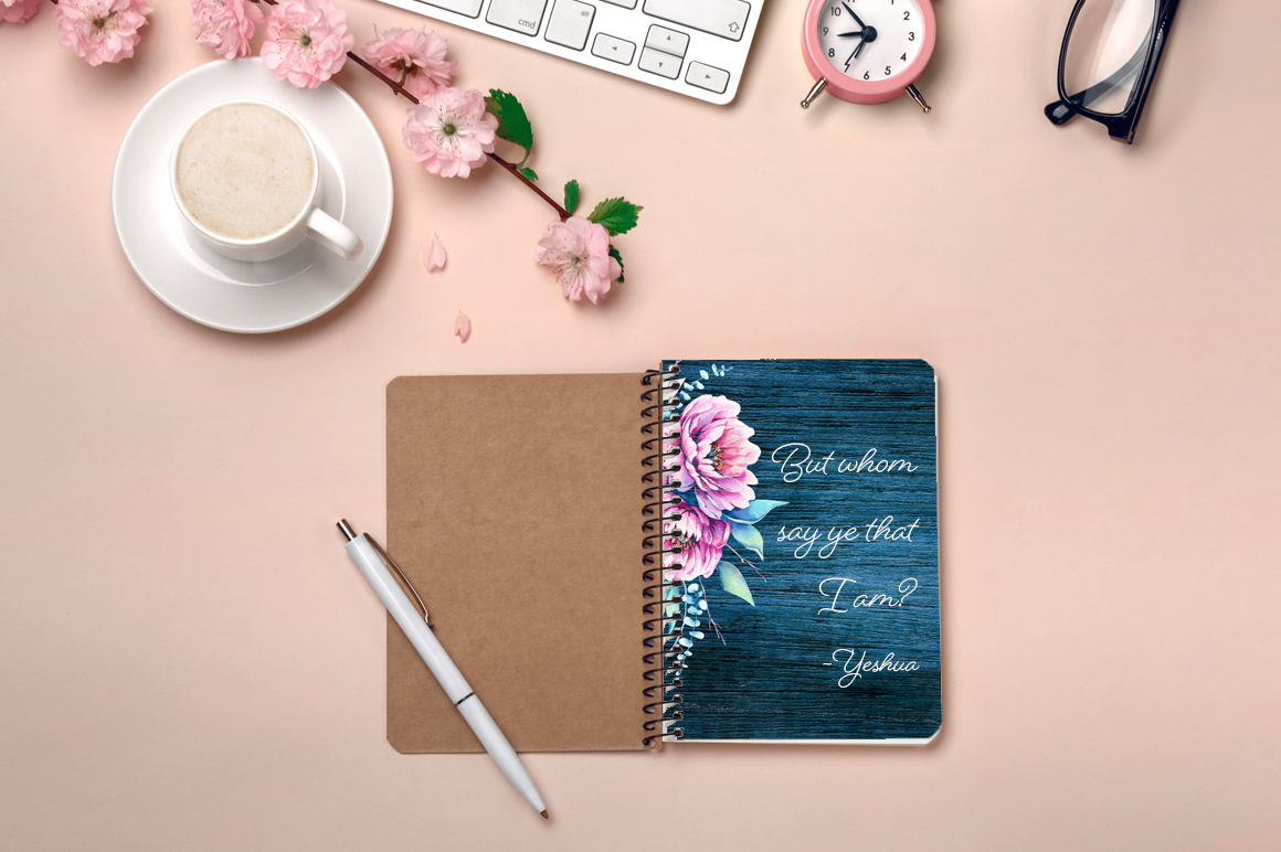 Pink and Navy Peony Digital Papers - Free Pretty Things For You