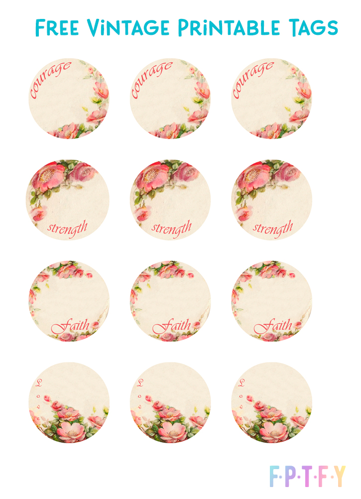 14 Free Vintage Printable Tags - Free Pretty Things For You