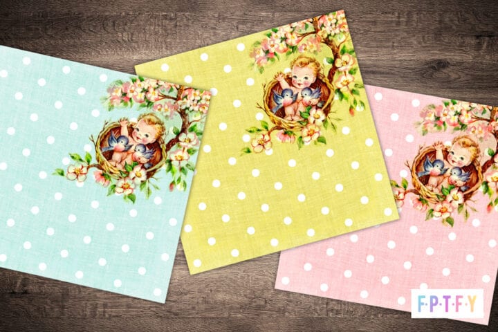 6 Free Color Pop Holiday Digital Papers - Free Pretty Things For You