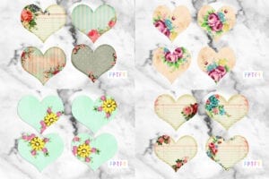 12 Free Floral Crafty Digital Scrapbooking Paper - Free Pretty Things ...