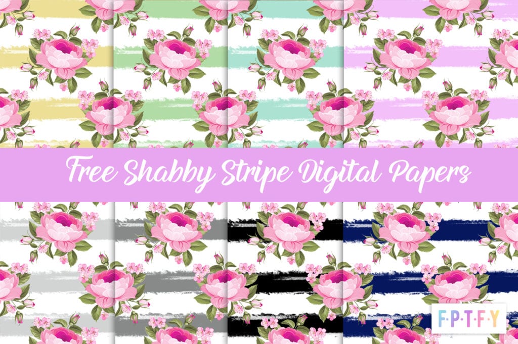10 Free Happy Winter Animal Digital Papers - Free Pretty Things For You