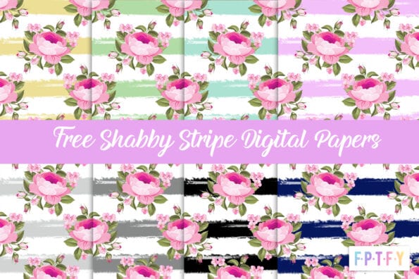 10 Free Happy Winter Animal Digital Papers - Free Pretty Things For You