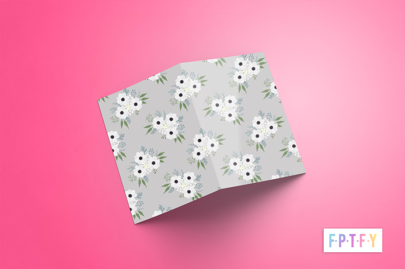 6 Free Floral Pattern Paper Backgrounds - Free Pretty Things For You