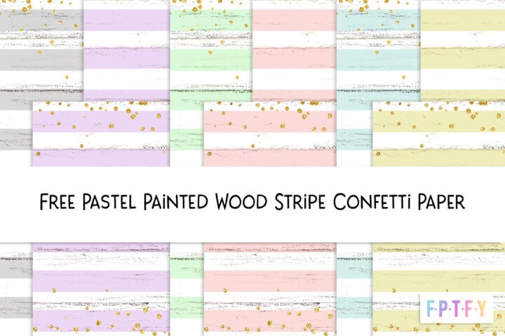 12 Free Pretty Mint and Pink Digital Papers - Free Pretty Things For You