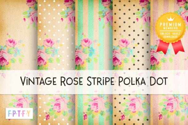 4 Free Vintage School Lined Paper - Free Pretty Things For You