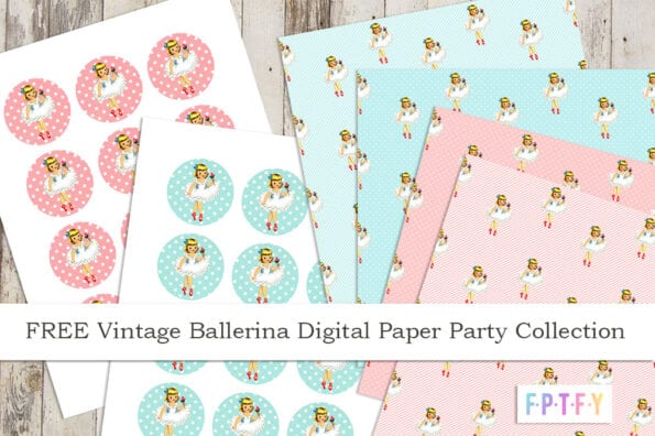 12 Free Delightful Day Digital Papers - Free Pretty Things For You