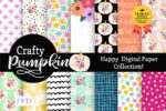 6 Free Iridescent Sparkle Digital Papers - Free Pretty Things For You