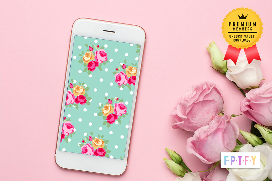 14 Shabby Rose Pink and Teal Digital Paper - Free Pretty Things For You