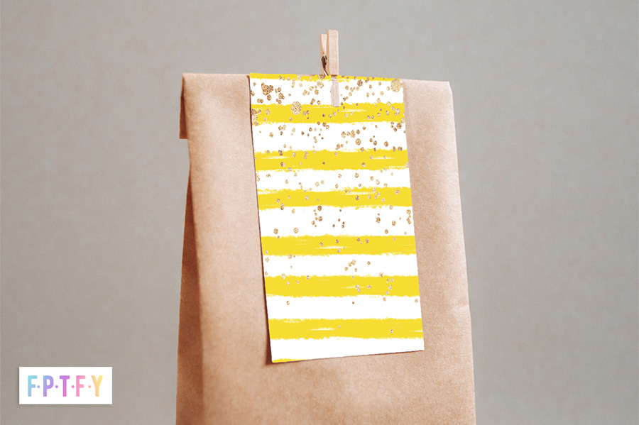 5 Free Colorful Confetti Stripe Digital Paper - Free Pretty Things For You