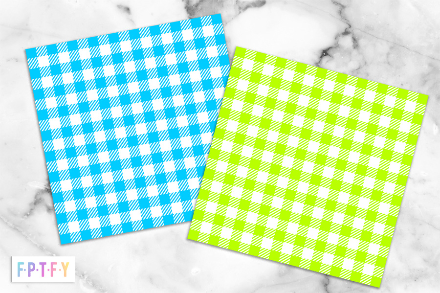 11 Free Colorful Gingham Digital Papers - Free Pretty Things For You
