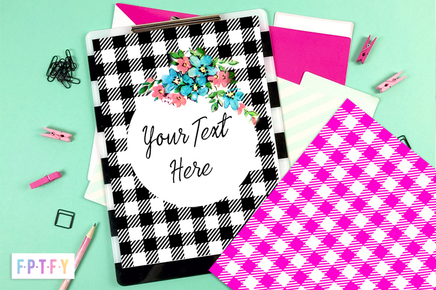 11 Free Colorful Gingham Digital Papers - Free Pretty Things For You