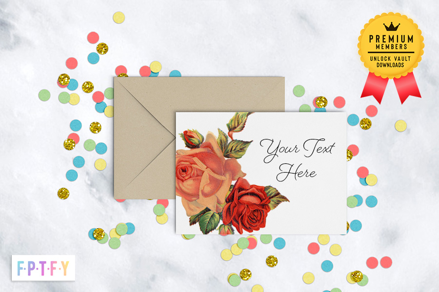 Vintage Rose Collage Sheet - Free Pretty Things For You