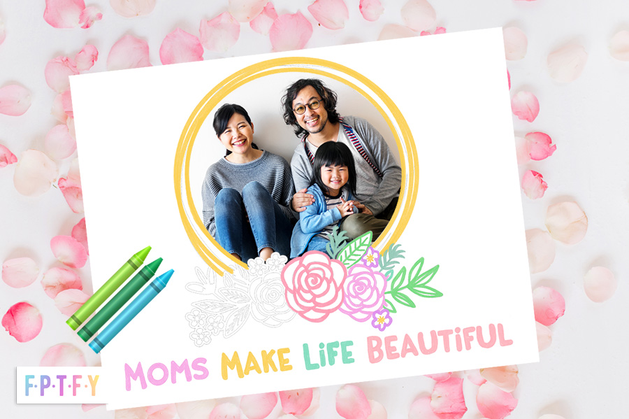Free Photo Mom Printable Template - Free Pretty Things For You
