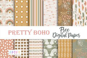 6 Free Minimalist Valentines Day Digital Papers - Free Pretty Things ...